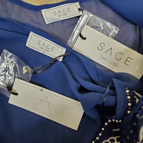 Sadie & Sage | Tops | Sage The Label Leila Beaded Kimono | Poshmark